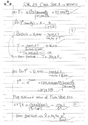 Tut 2 - Tutorial 2 - CTD223: Tut 2 Textbook Problem no 3 (8 th and 9 th Edition) - Problem no 3 ...