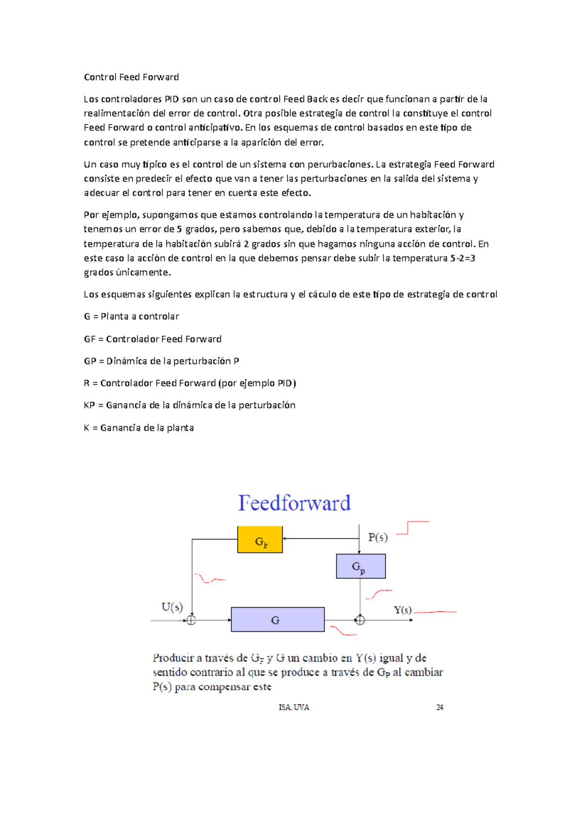 Control Feed Forward - Apuntes 2 - Control Feed Forward Los ...