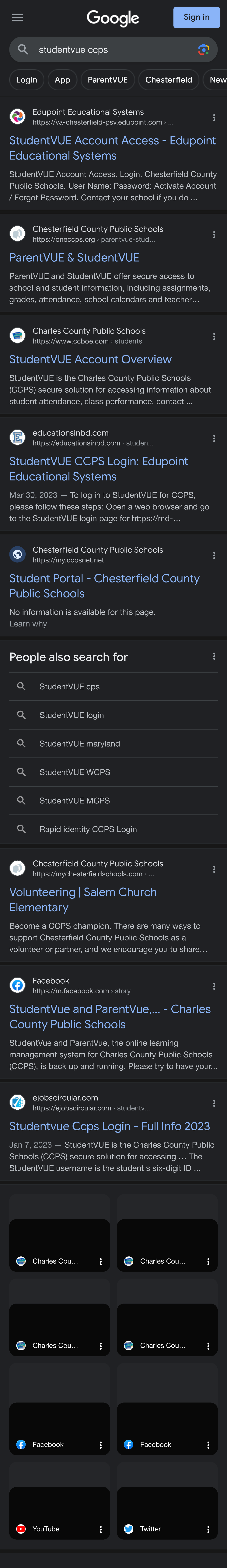 Studentvue ccps - Google Search - Sign in studentvue ccps Login App ...
