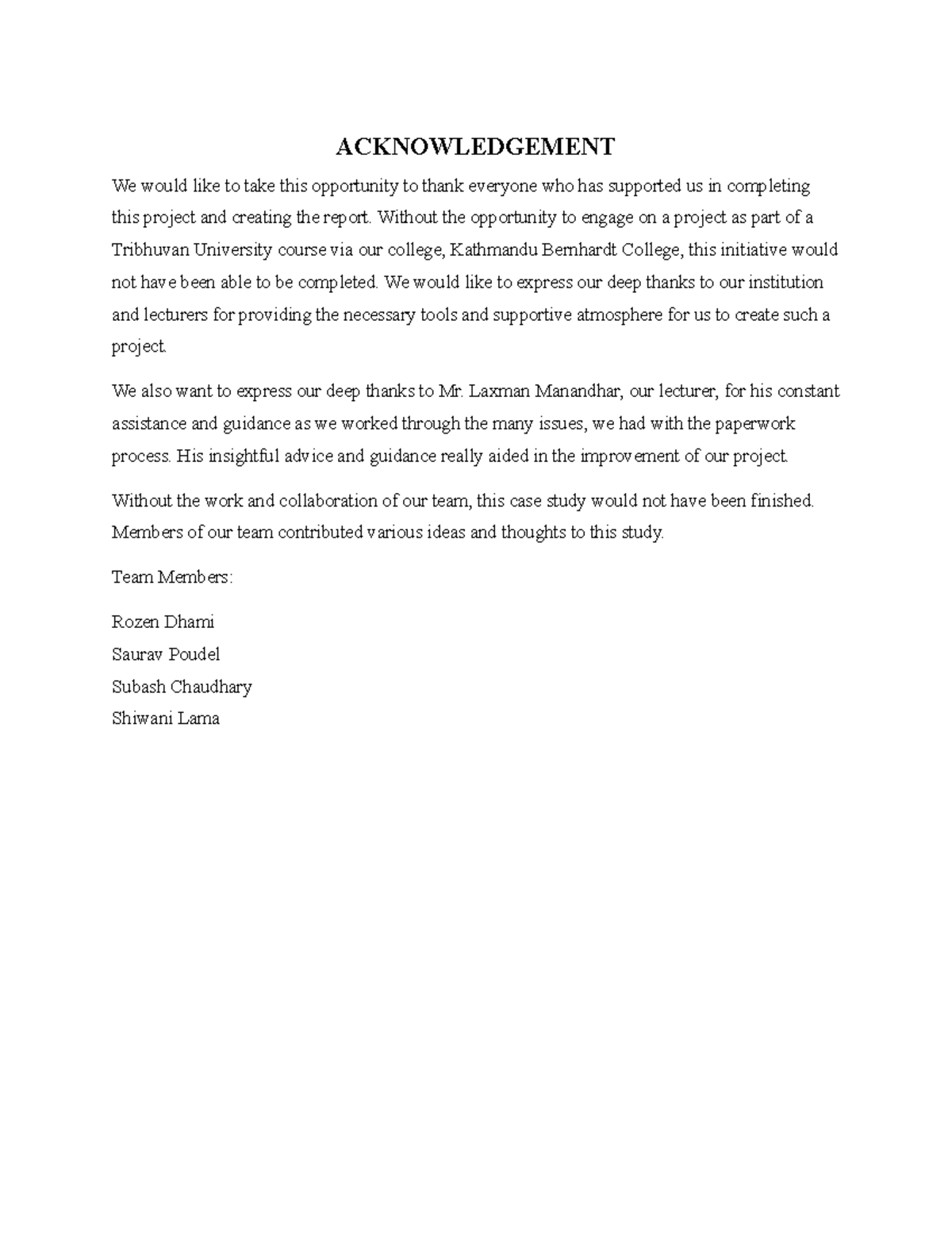 Egovernance-report - Summary Multimedia Computing - ACKNOWLEDGEMENT We ...