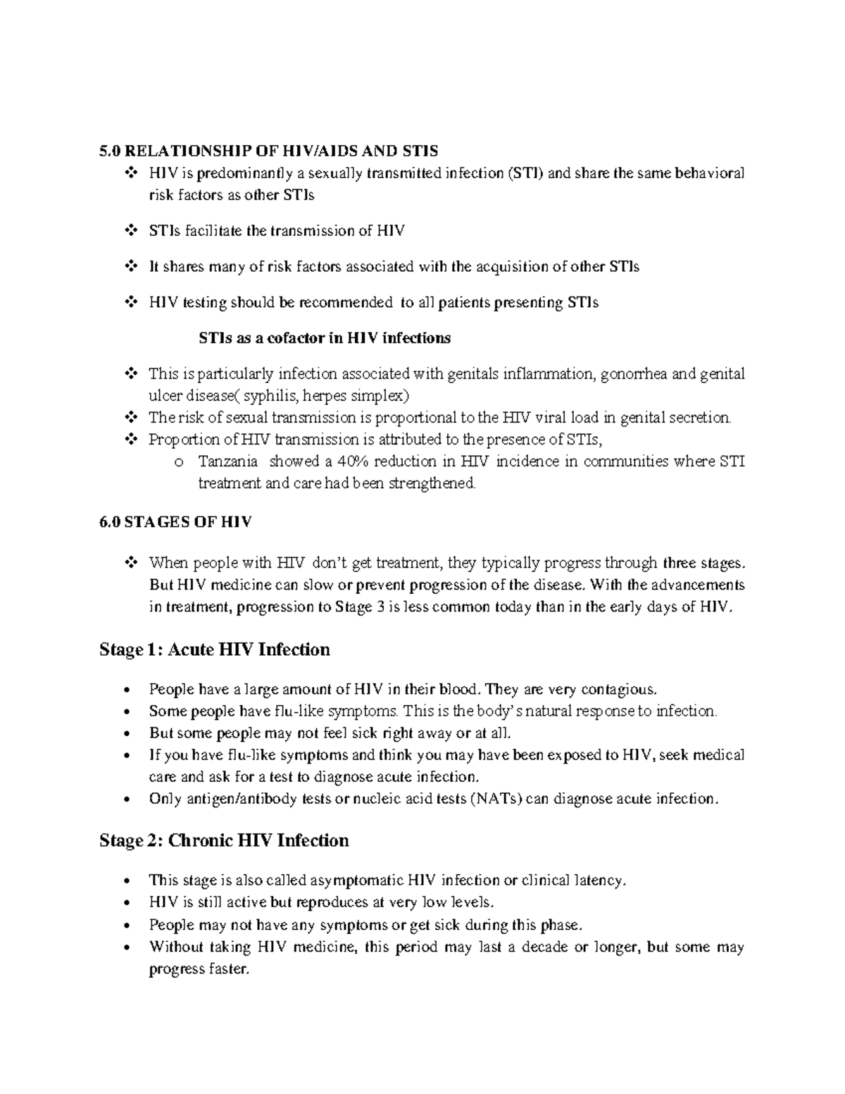 this notes contain lecturer notes for zool 143 - 5 .0 RELATIONSHIP OF ...