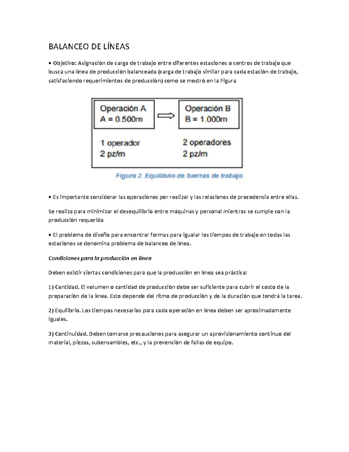Unidad 3 Balanceo DE Líneas 3.1 Conceptos Generales - BALANCEO DE ...