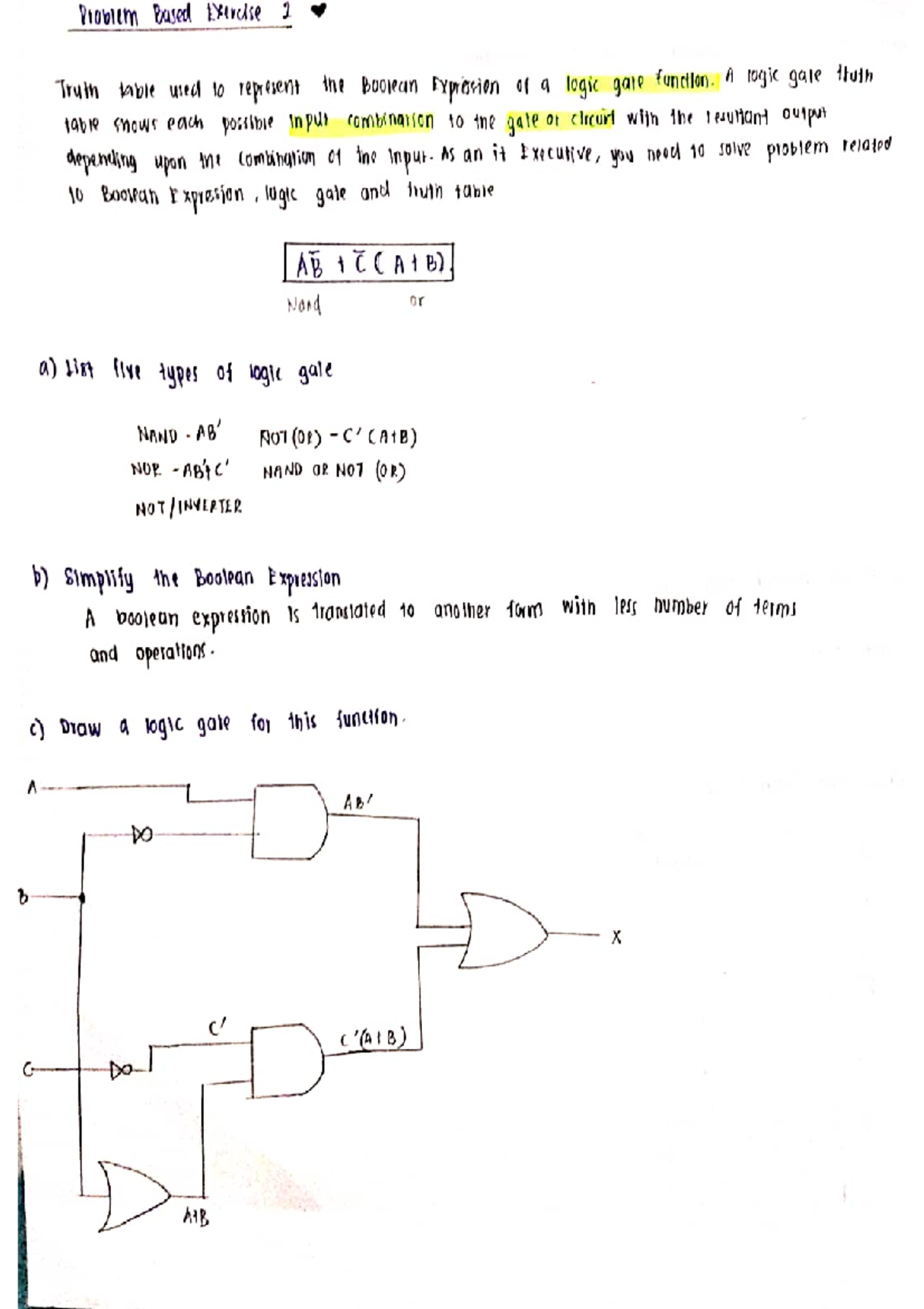 PBE 2 Charlene - Second Topic, Arithmetic and Logic - Computer System Architecture - Studocu