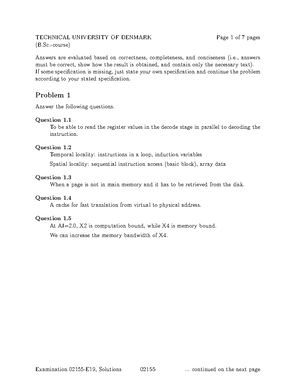 Green Card Sheet - Bruges til detaljer til RISC-V - 1 ARITHMETIC CORE ...
