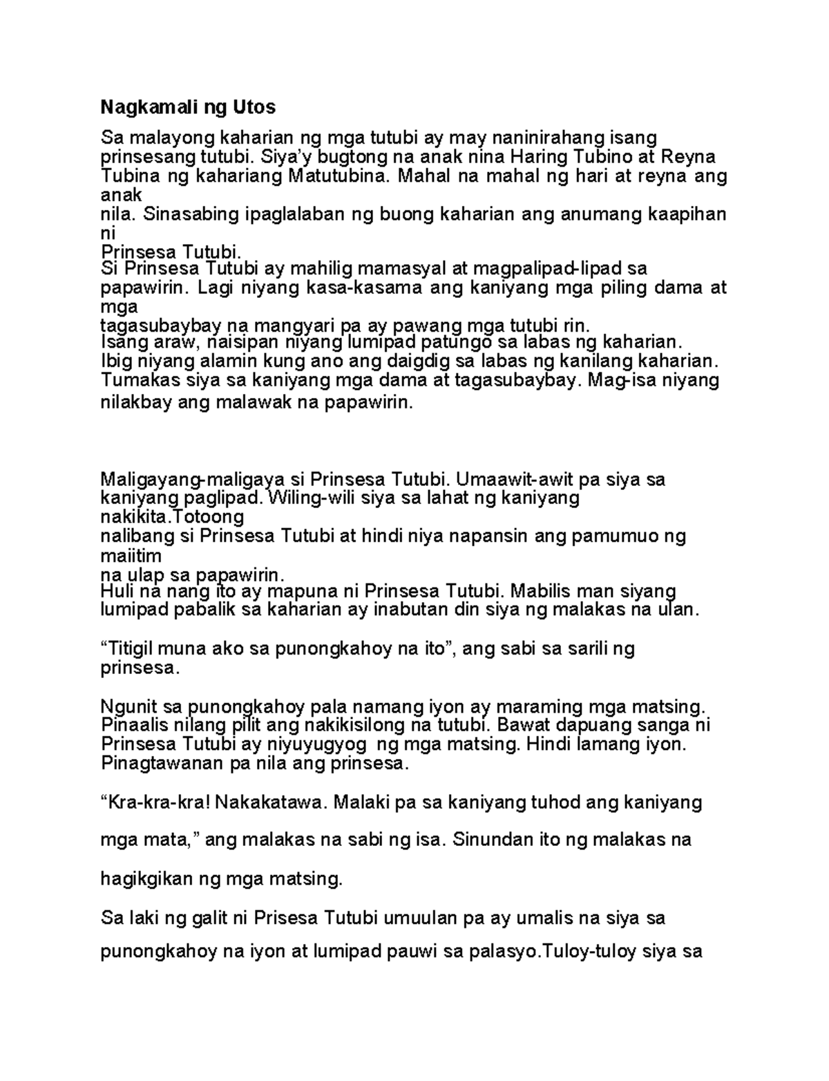 369515697 Nagkamali Ng Utos - Nagkamali ng Utos Sa malayong kaharian ng ...