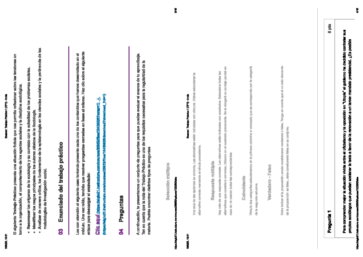 TP1 - 95% - nada, eso. - Sociología General - Studocu