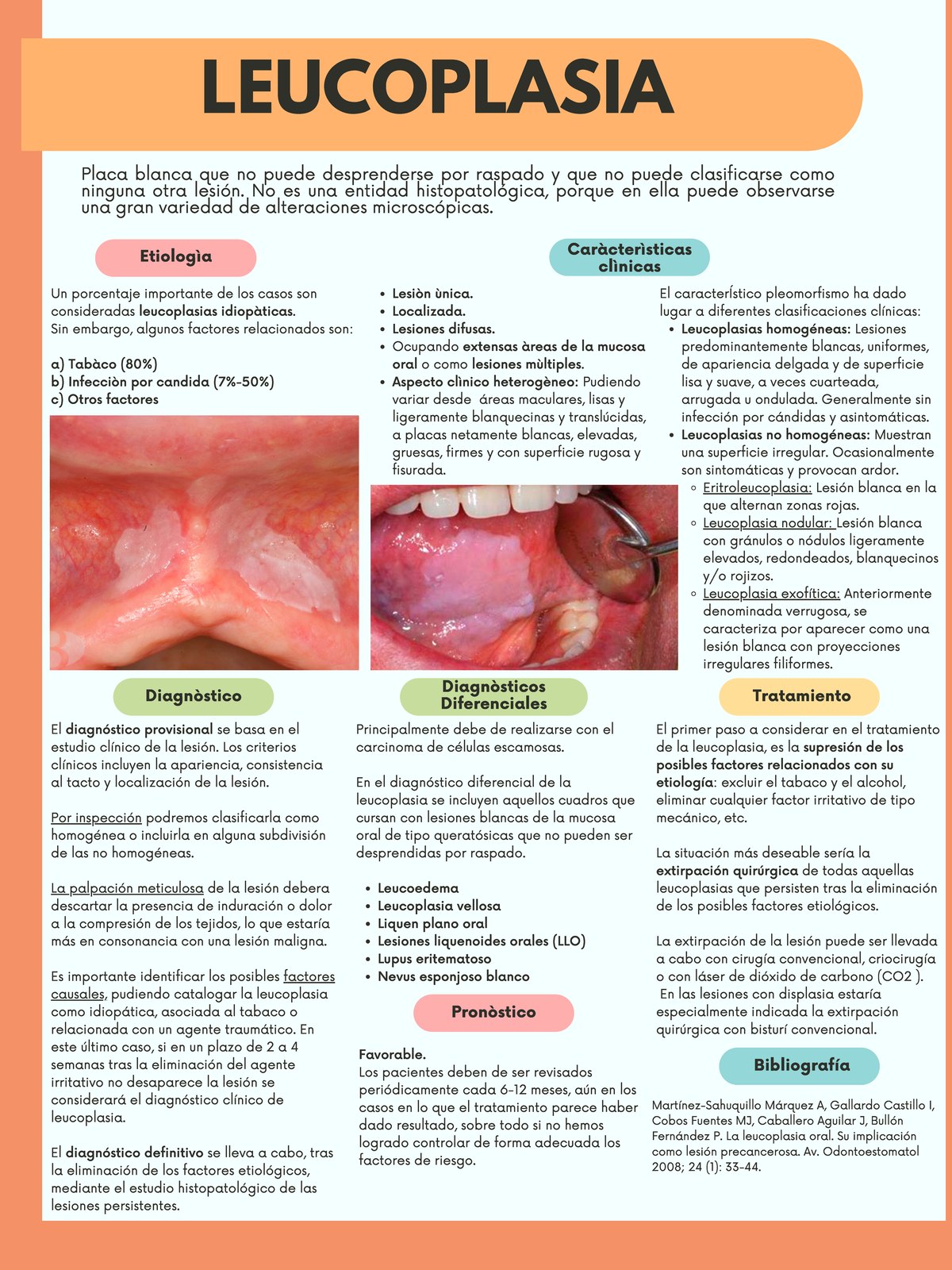 Leucoplasia y Eritroplasia - Un porcentaje importante de los casos son ...