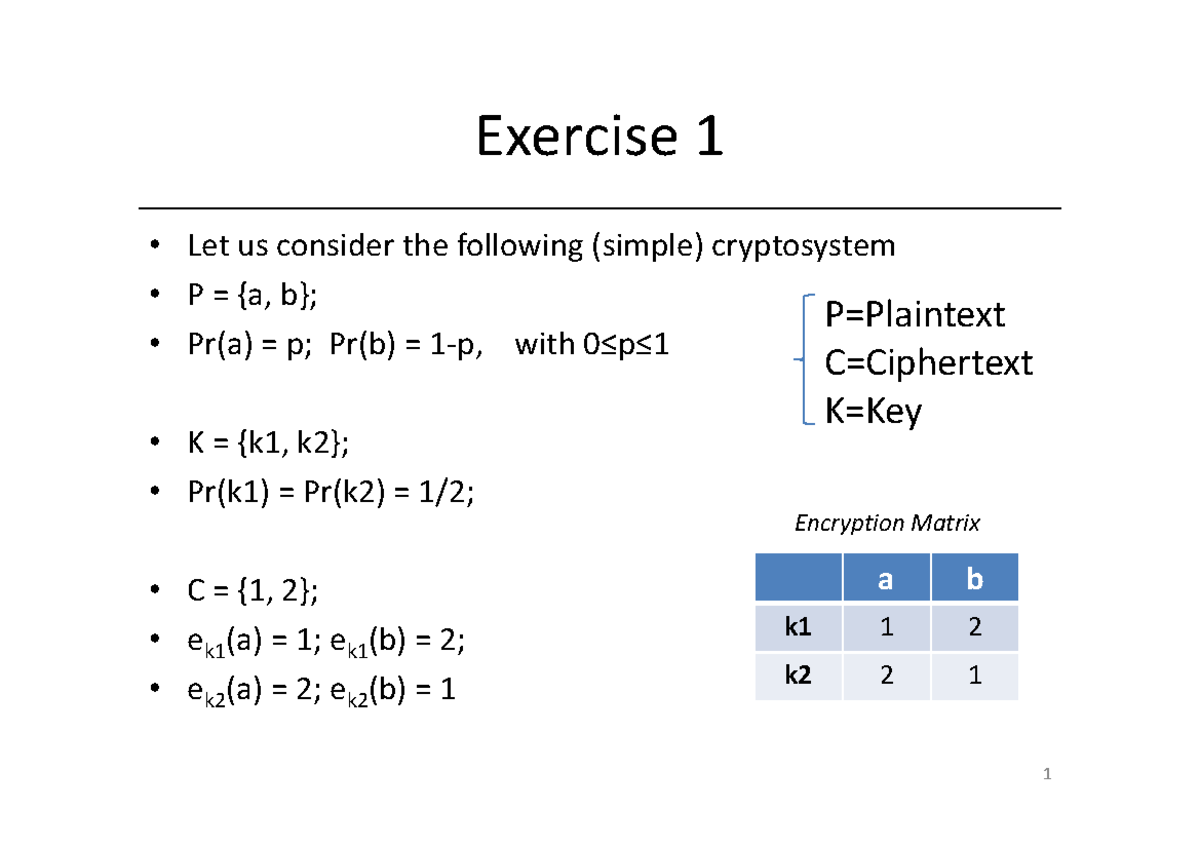 TD2Octobre 2012 Avec Solution - Exercise 1 Let us consider the ...