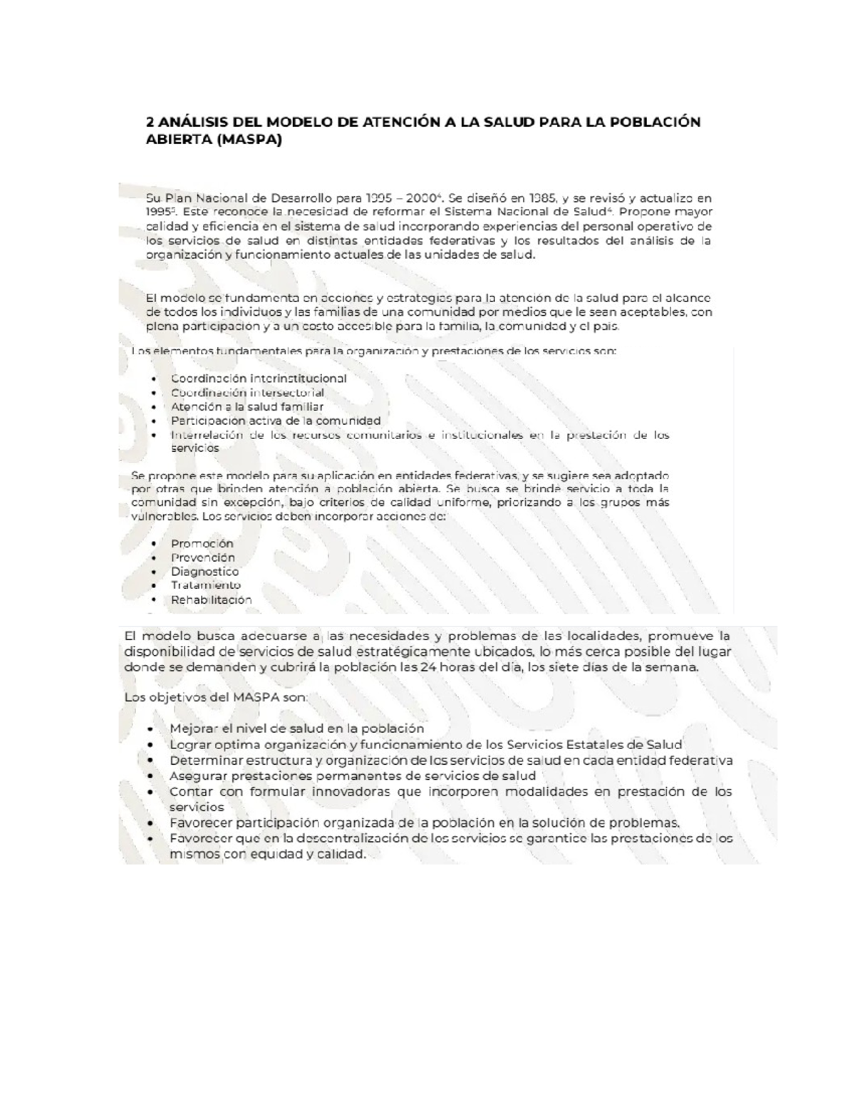 Midas y maspa - Salud Pública - Studocu