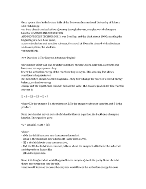 Lecture 7 412 story - Mineral Processing (MIP 5) - Alright, get cozy ...