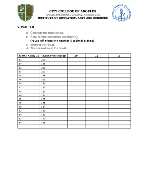 10. Post Test - Euler Graphs - V. Post-Test MATHMW – Mathematics in the ...