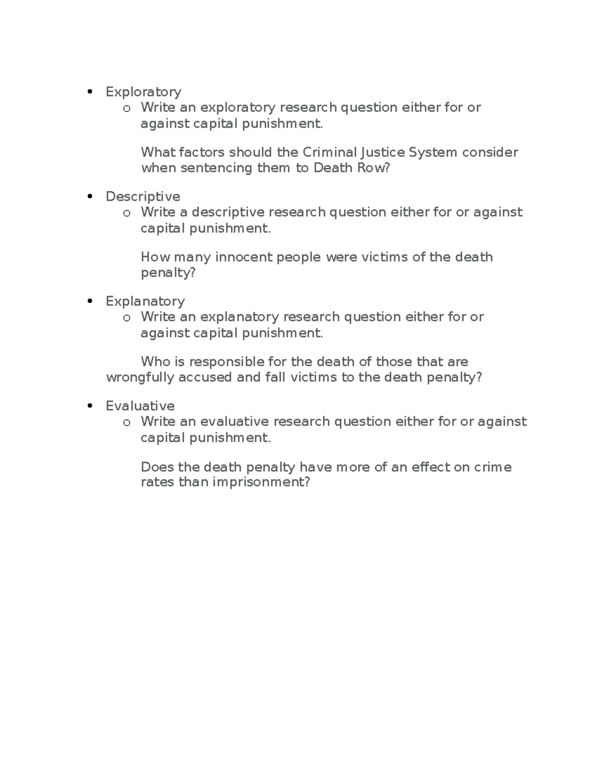 5-1 Research Q - sdkljf - Exploratory o Write an exploratory research ...