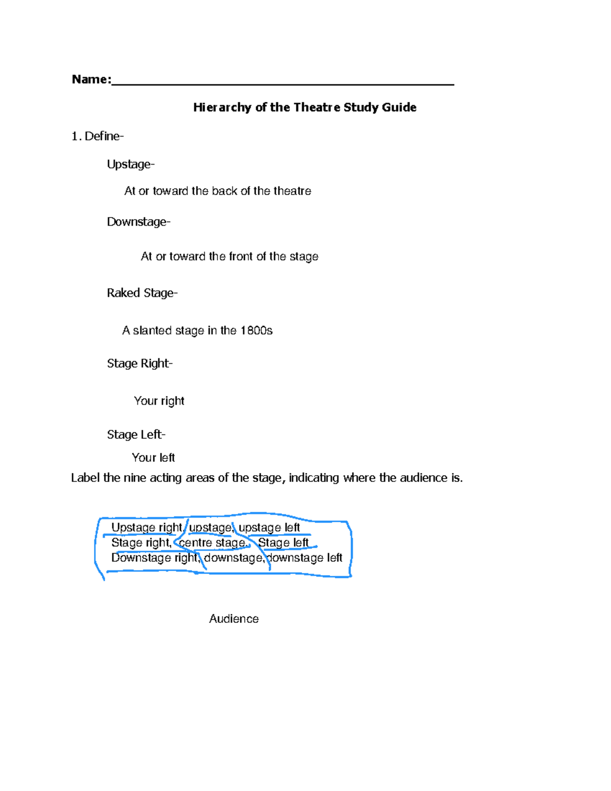 Hierarchy+Study+Guide - Name ...