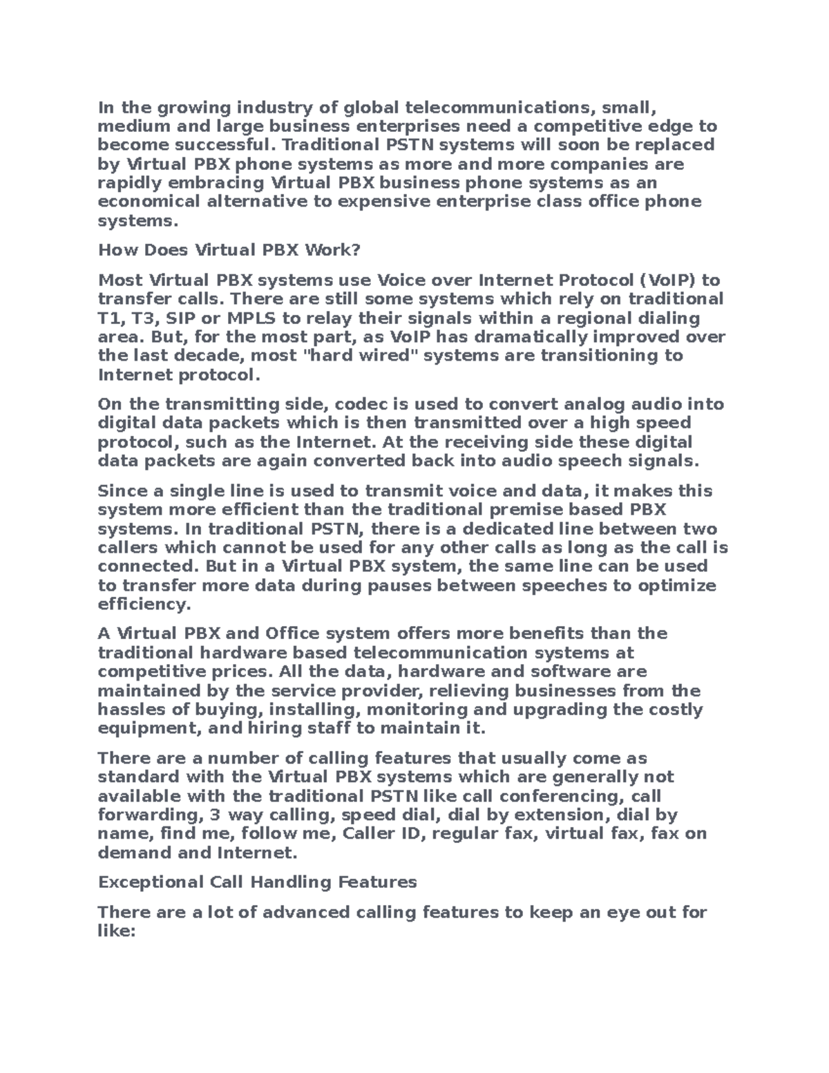 New Microsoft Word Document - In the growing industry of global ...