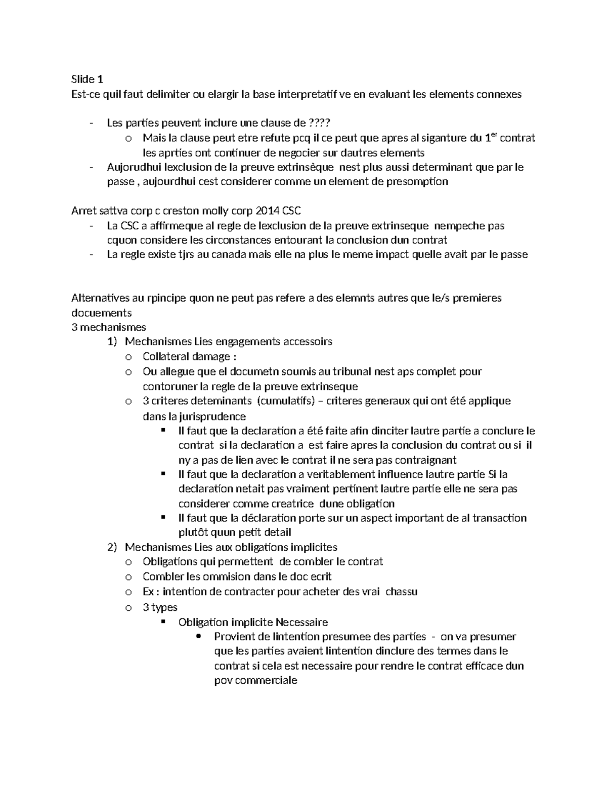 Cours 8 - kevin adou moustapha - Slide 1 Est-ce quil faut delimiter ou ...