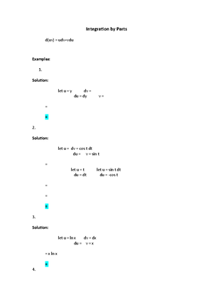 Integral Calculus (Integration by Trigonometric Substitution Case I) - Integration by ...