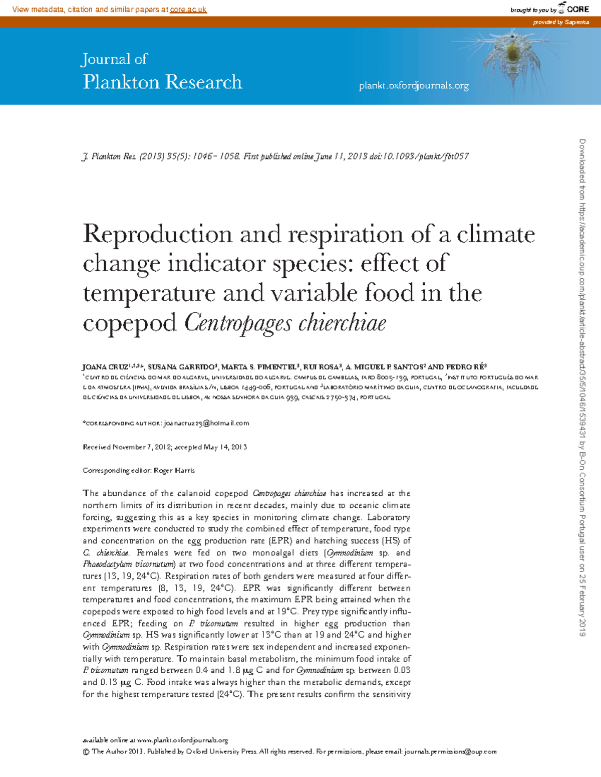 188014771 - Histoire - Reproduction and respiration of a climate change ...
