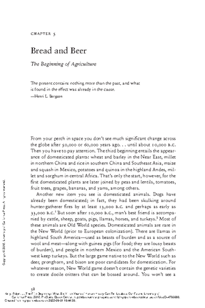 Ch 7 notes - Ch7 Notes 1018. Technology archaeological record is ...