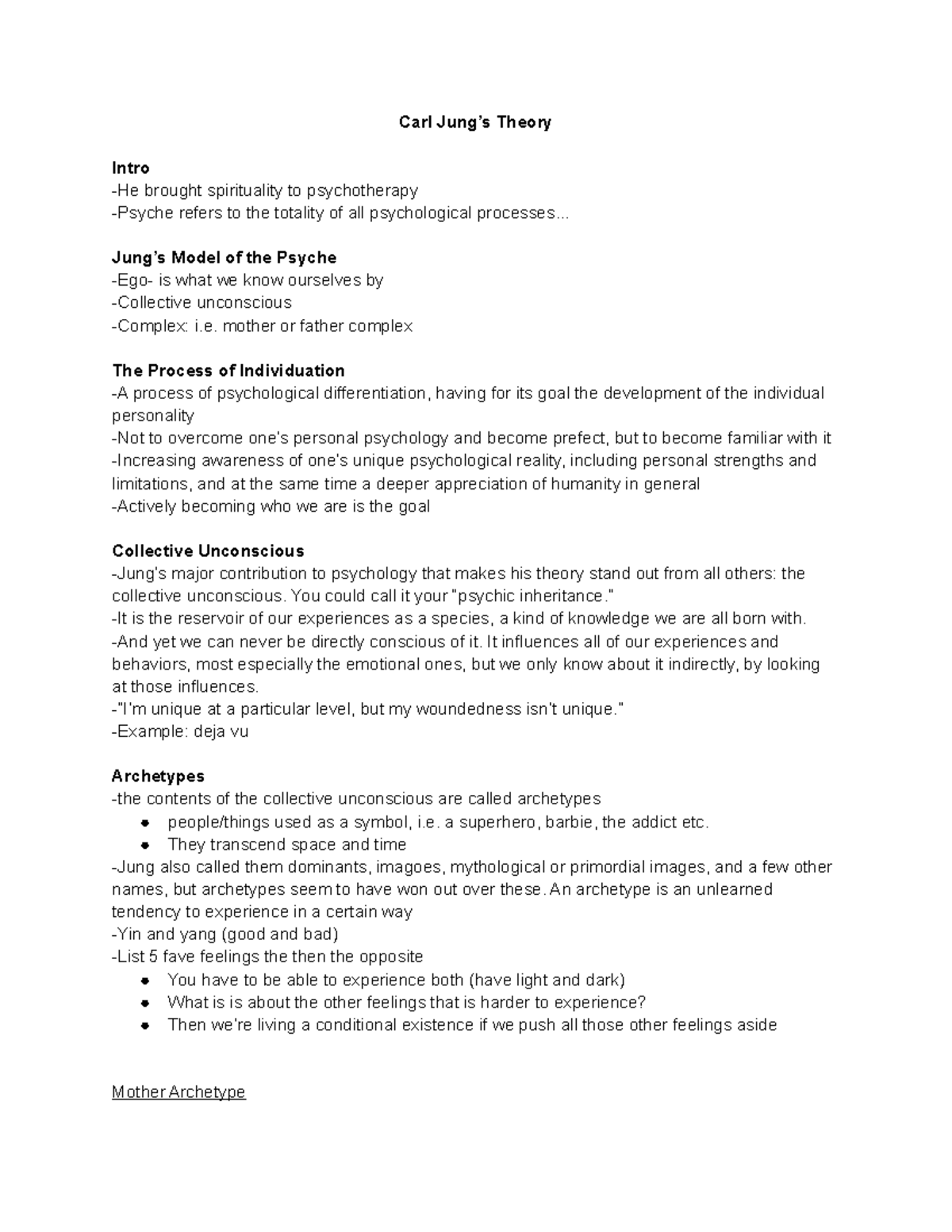 Carl Jung’s Theory - Prof: Jason Solowoniuk - Carl Jung’s Theory Intro ...