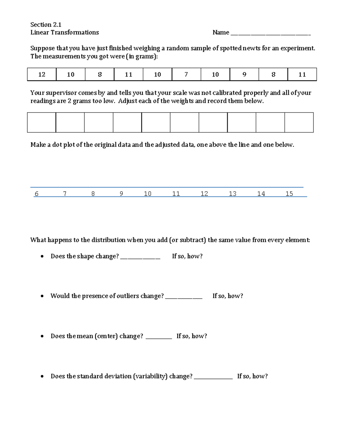 2.1 Linear Transformations 2024 - Section 2. Linear Transformations ...