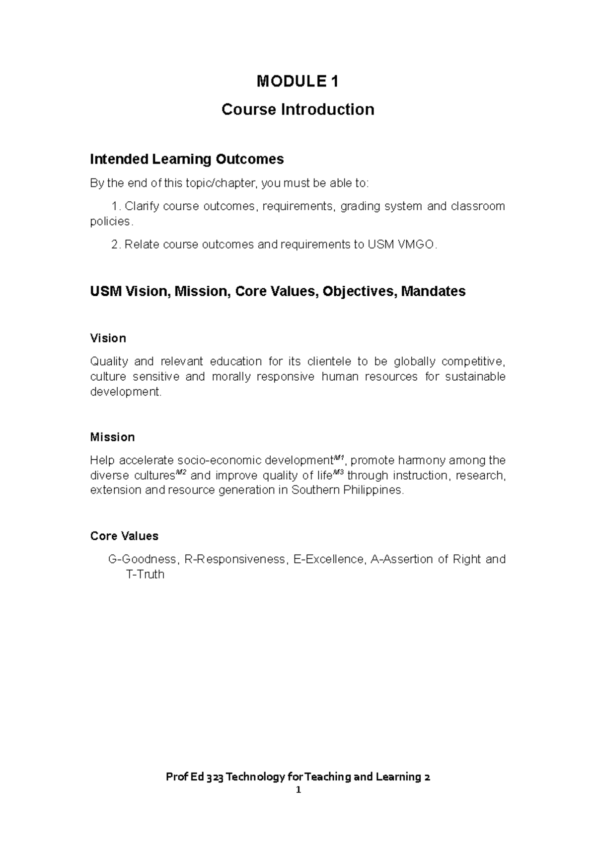 Module in TTL 2 - Health Education involves the teaching and learning ...