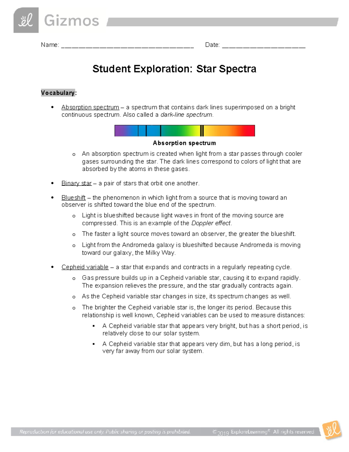 Star Spectra SE - ssss - Name ...