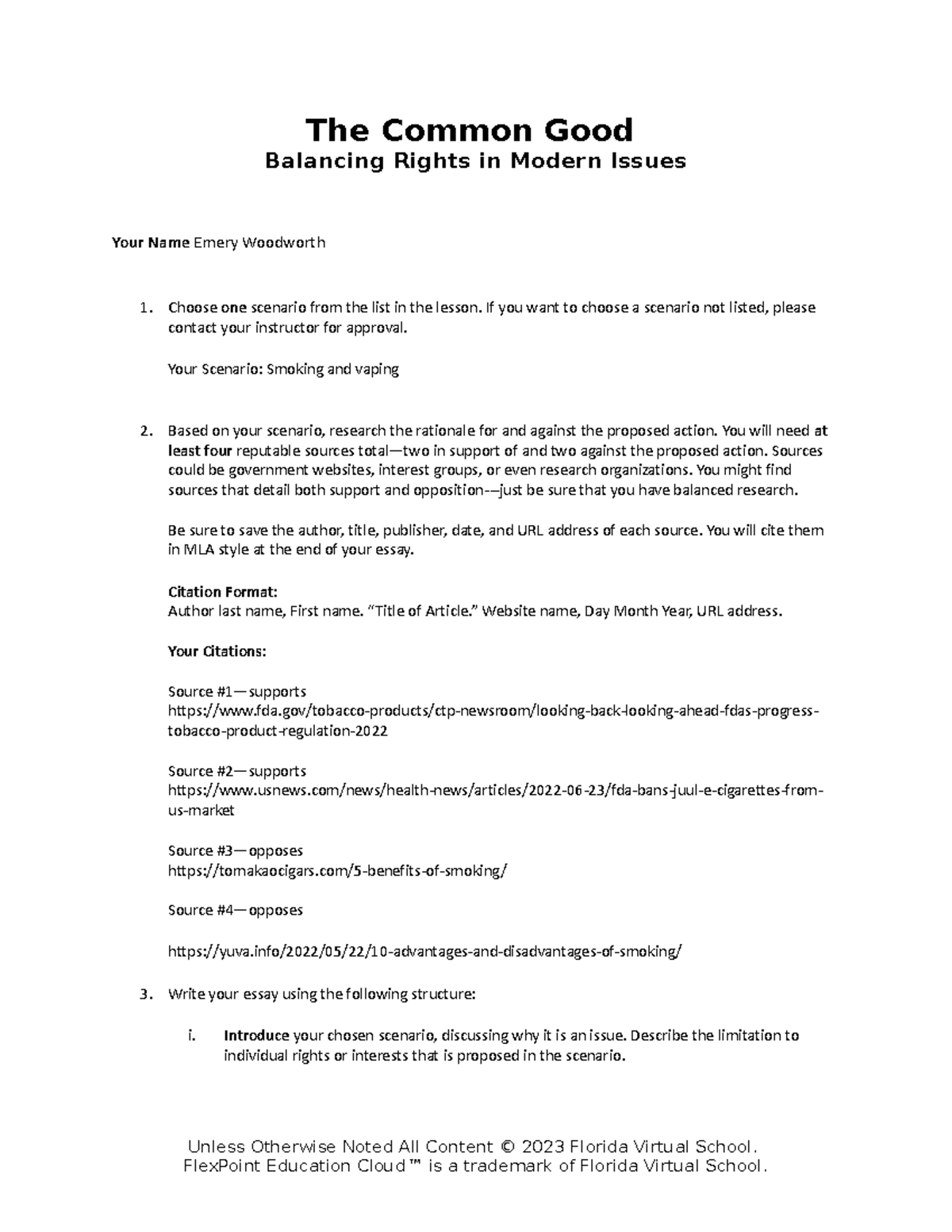 The common good template - The Common Good Balancing Rights in Modern ...