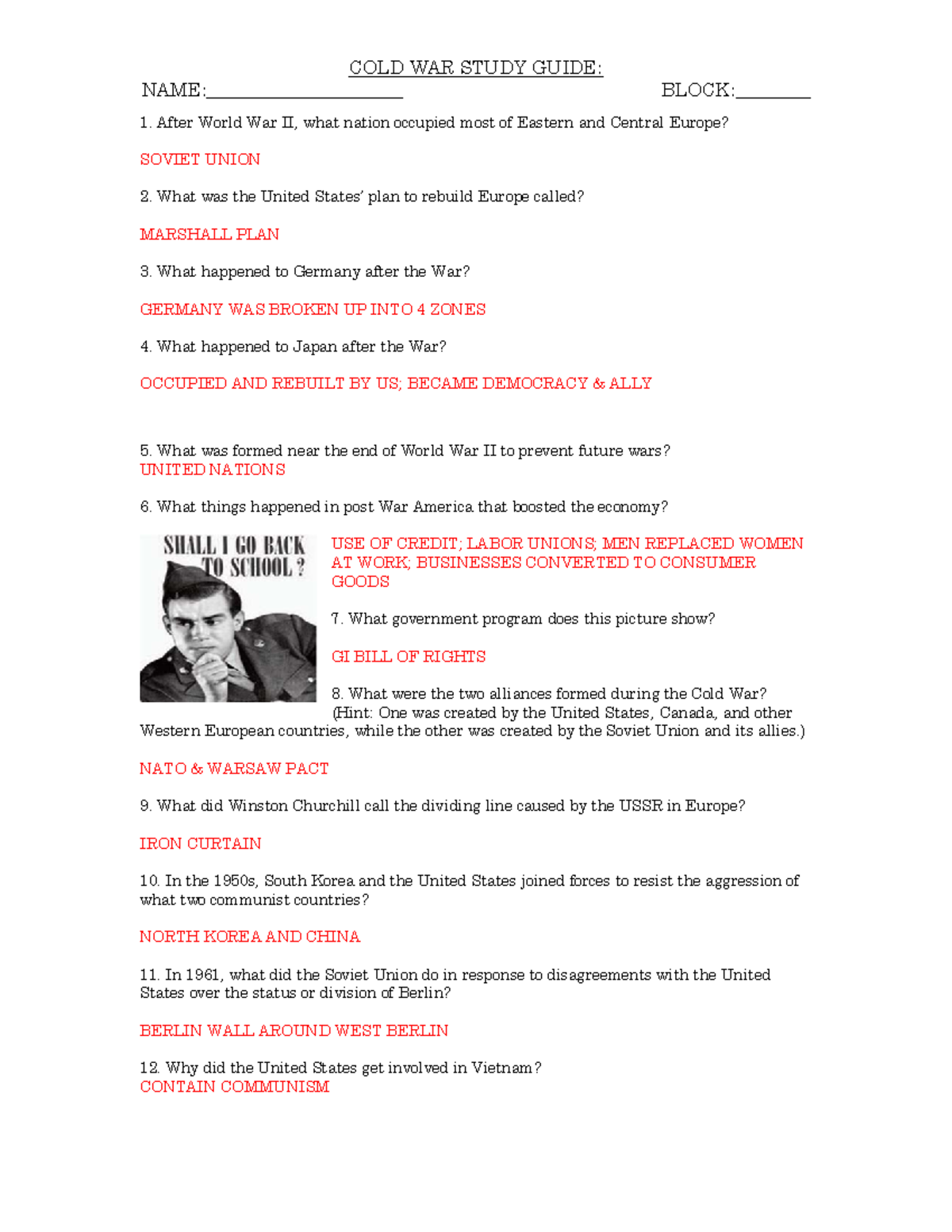 Cold War Studyguide KEY - NAME:_____________________ BLOCK ...
