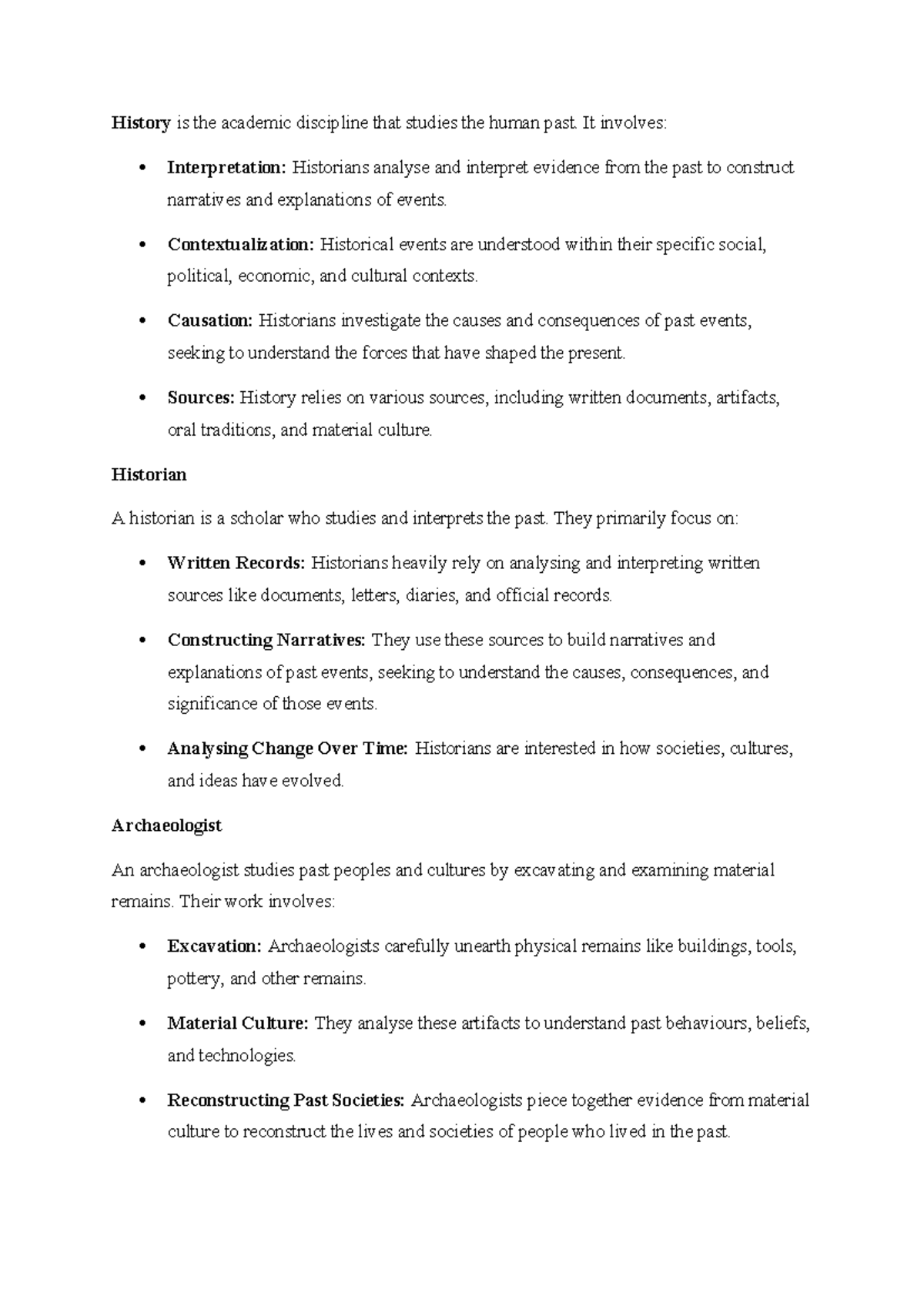 History Mod 1- 1 - Module 1 - History is the academic discipline that ...