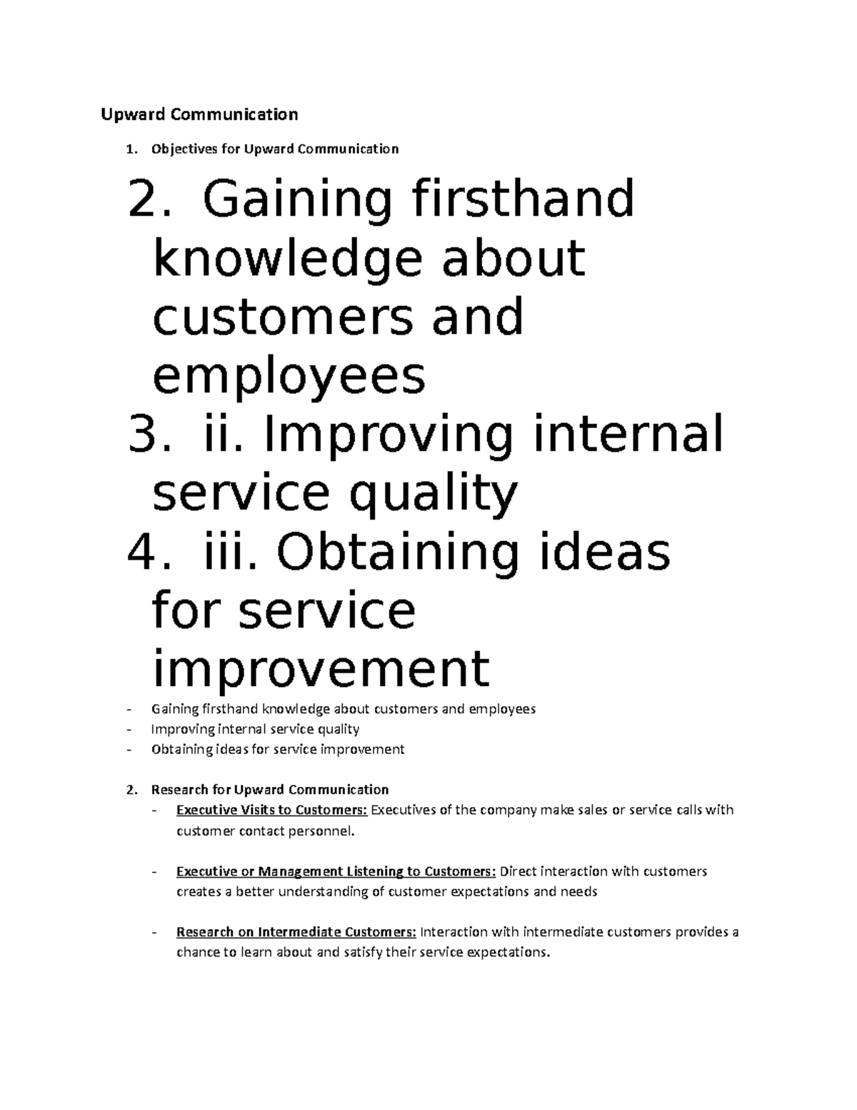 Upward Communication - marketing service - Upward Communication 1 ...