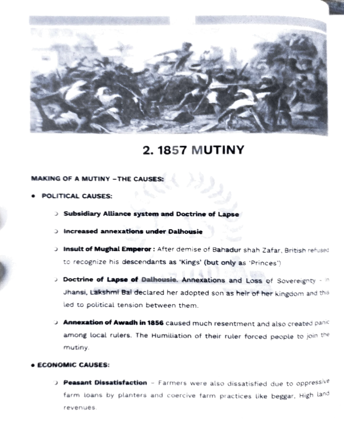 Uploaded 3 - The first war of independence - 2. 1857 MUTINY MAKING OF A ...