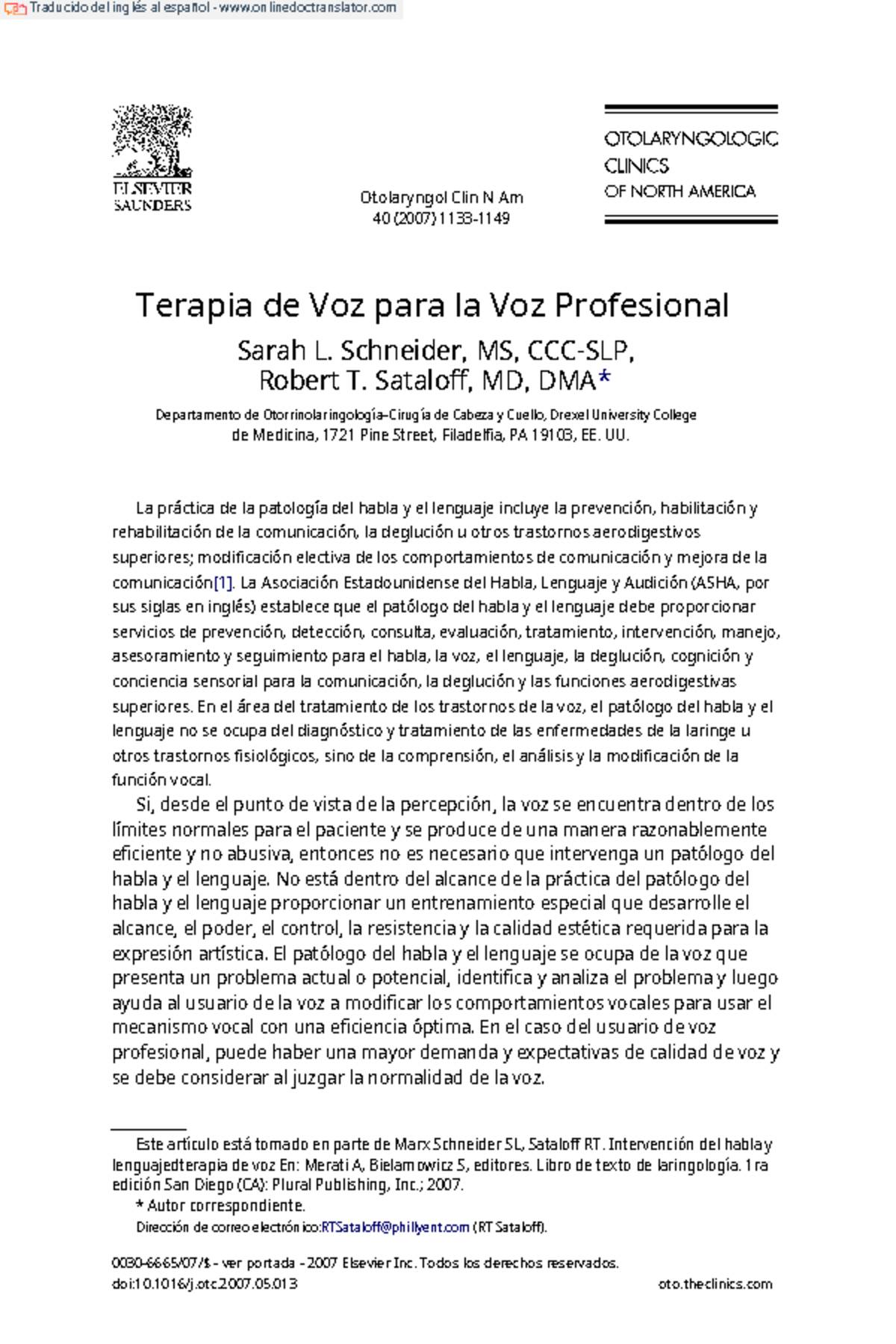 J.otc.2007 .05.013 - gtsfht - Otolaryngol Clin N Am 40 (2007) 1133 ...