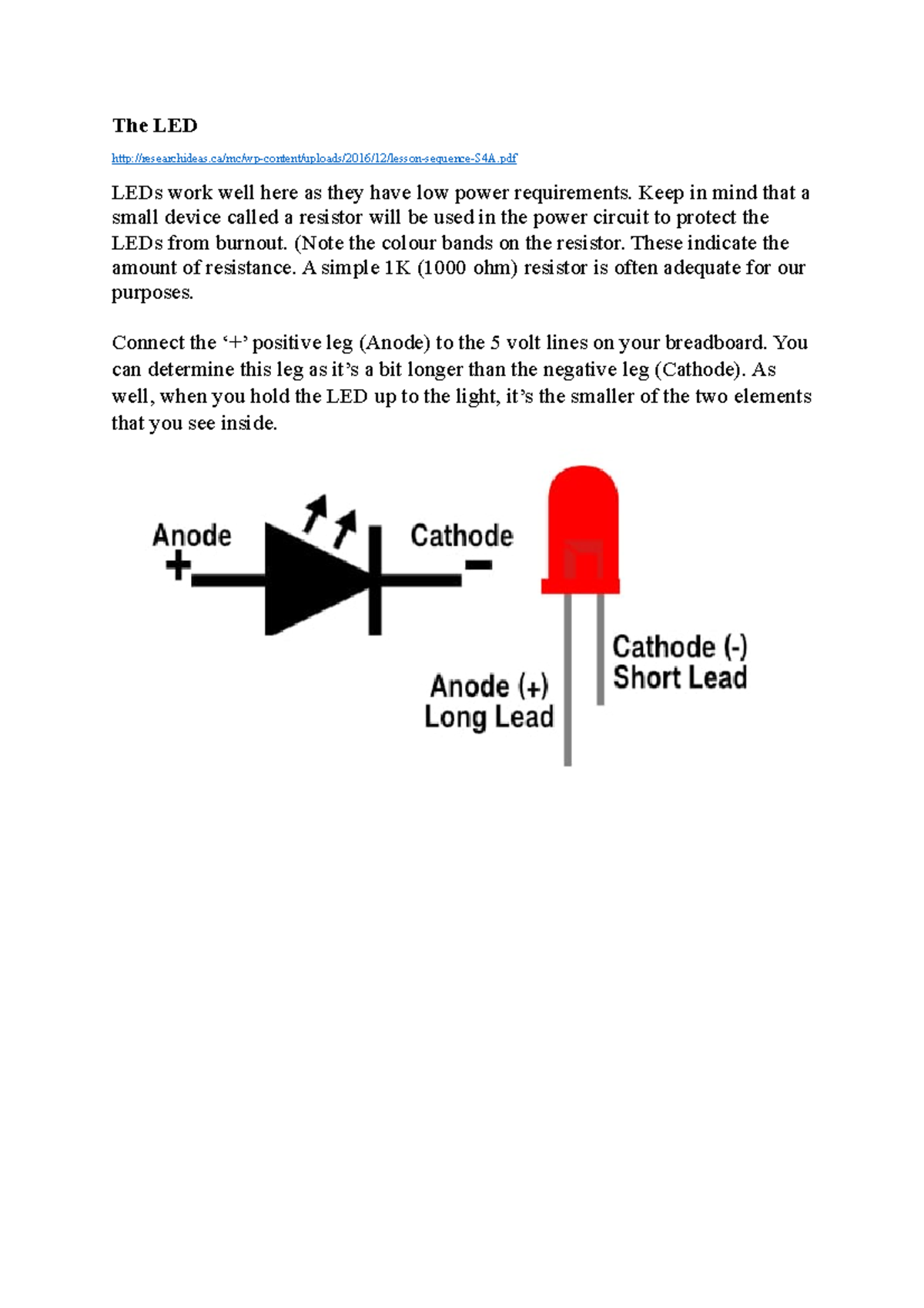 The LED blinks forever - The LED researchideas/mc/wp-content/uploads ...
