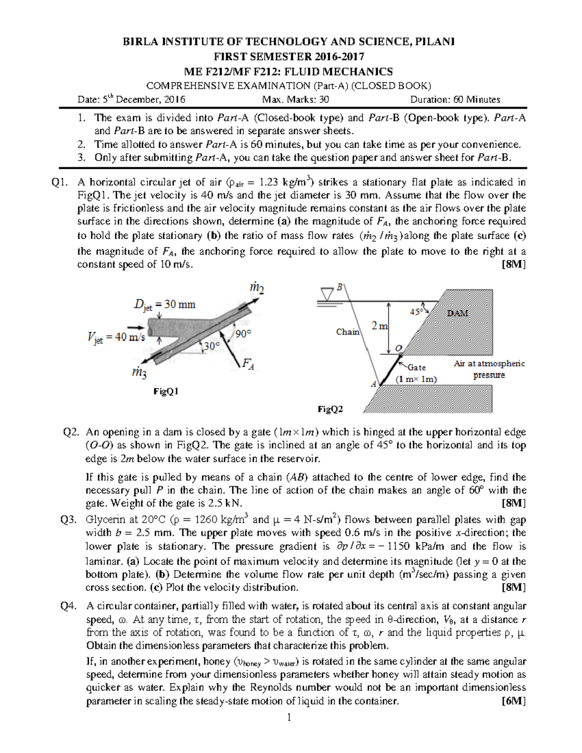 compre paper past year - 1 BIRLA INSTITUTE OF TECHNOLOGY AND SCIENCE ...