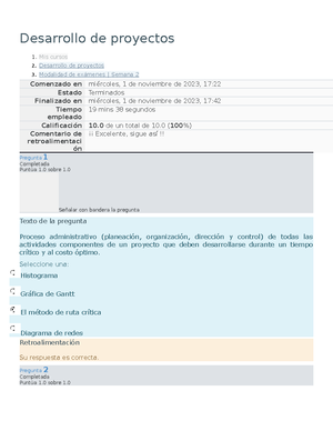 Desarrollo de proyectos Sem 3-4 - Desarrollo de proyectos 1. Mis cursos ...