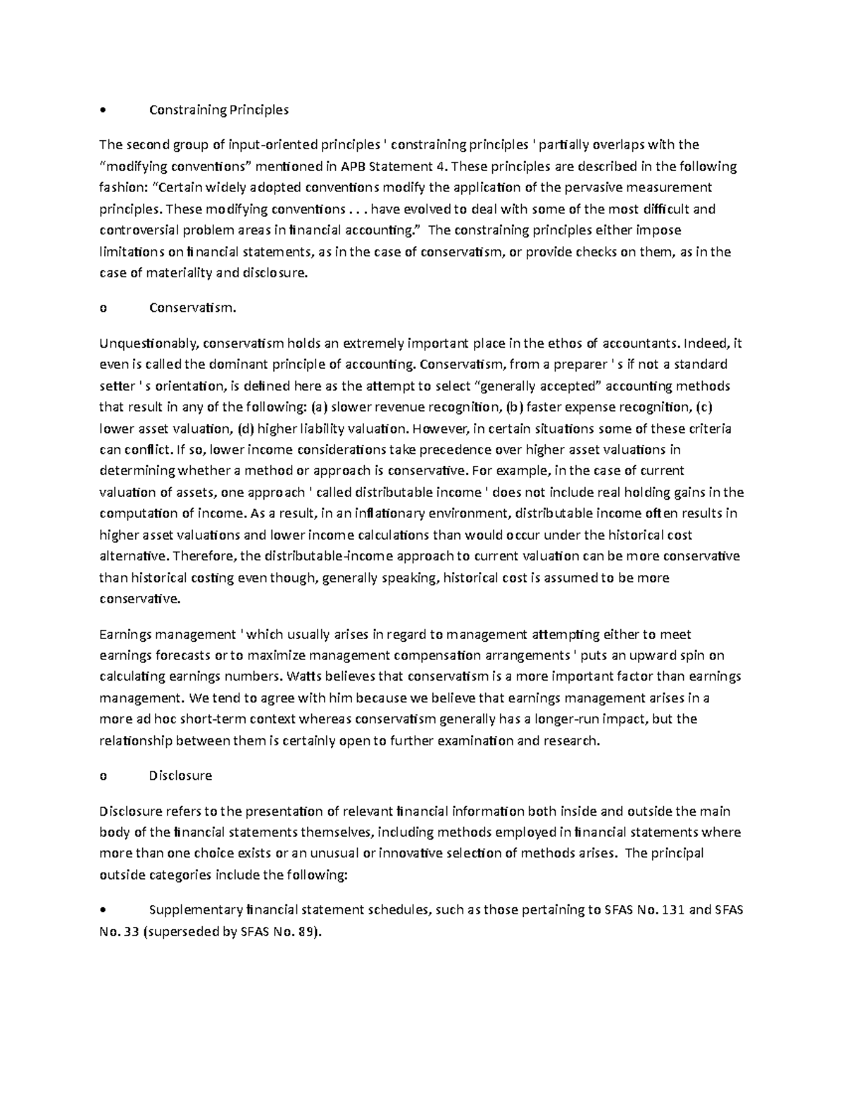 Of Input Oriented Principles Constraining Principles The Second Group Of Input Oriented