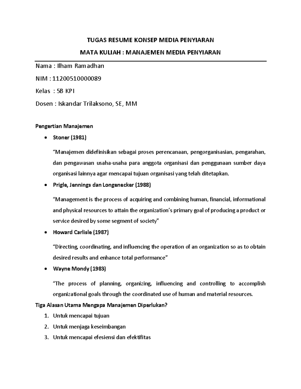 Resume Keempat Ilham Ramadhan 112005 1000089 - TUGAS RESUME KONSEP ...