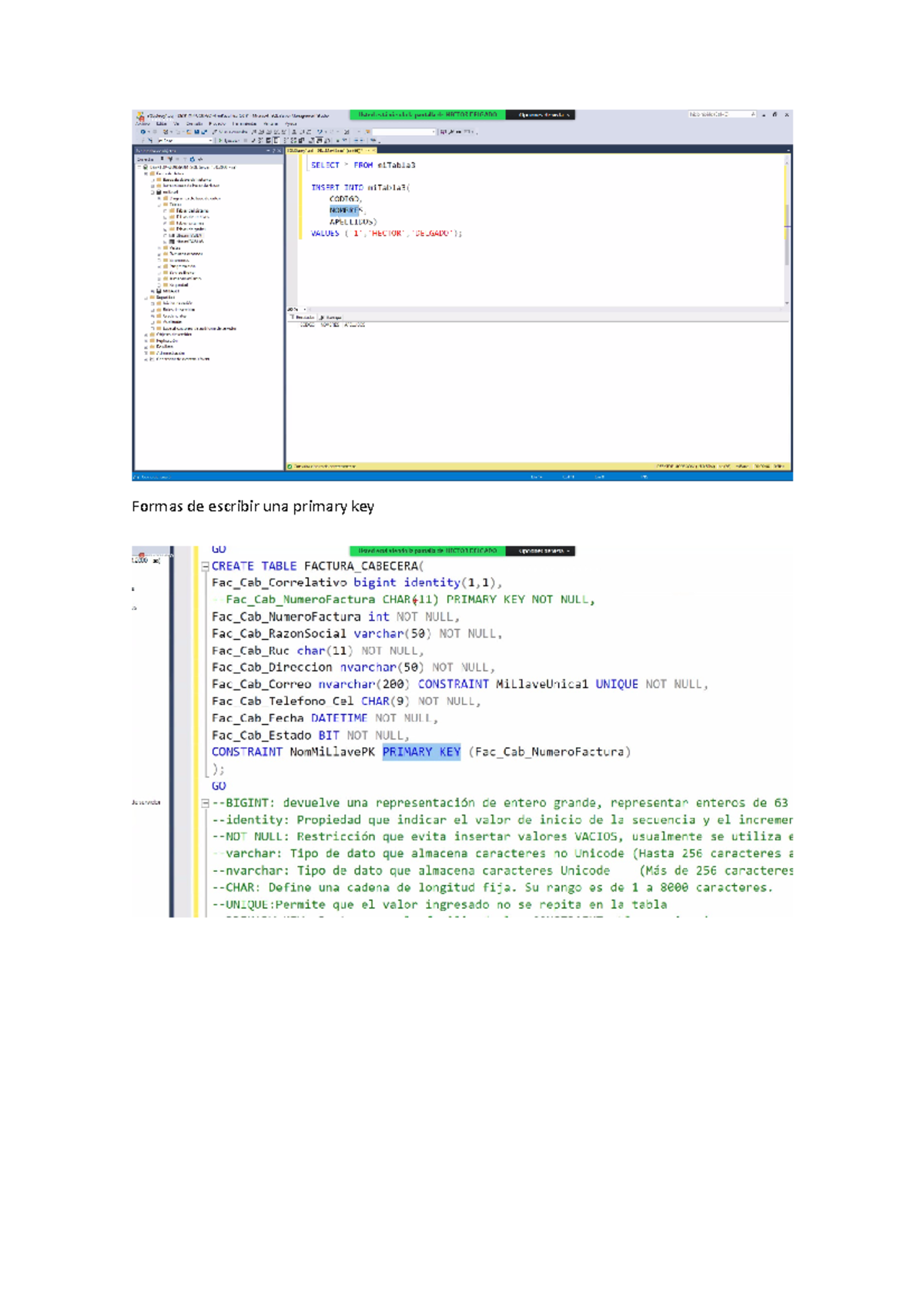 Semana 5 - asdddddddddddddddd - Base de Datos - Formas de escribir una ...