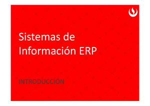 CASO SAP Fiori - Resumen Sistemas de informacion ERP - ESCENARIO En el ...
