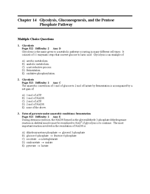 Ch07 - biochemistry - Multiple Choice Questions 1. Monosaccharides and ...