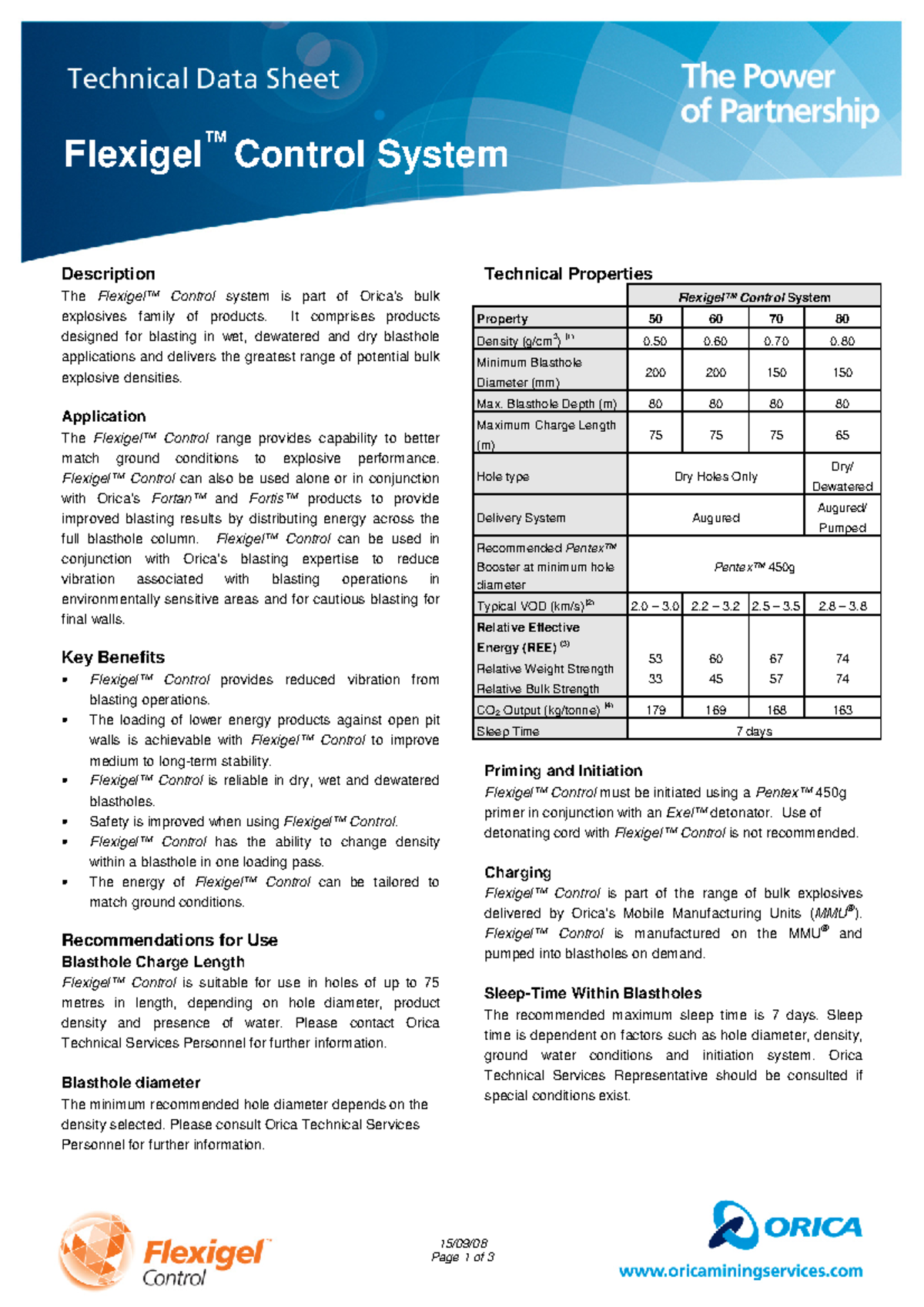 Flexigel Control Chile ENG - 15/09/ Page 1 of 3 Flexigel ™ Control ...