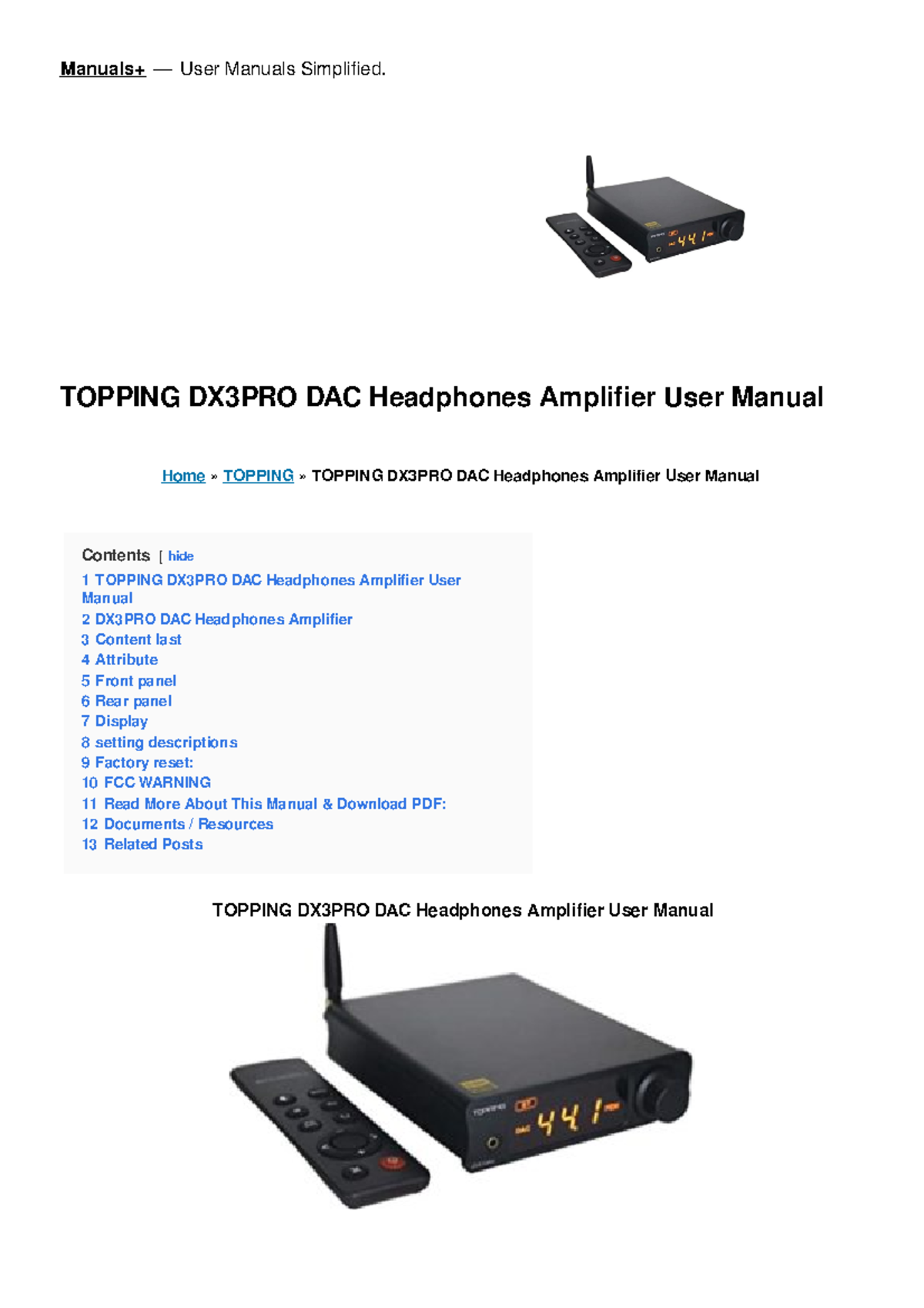 Dx3pro dac headphones amplifier manual - Home » TOPPING » TOPPING ...