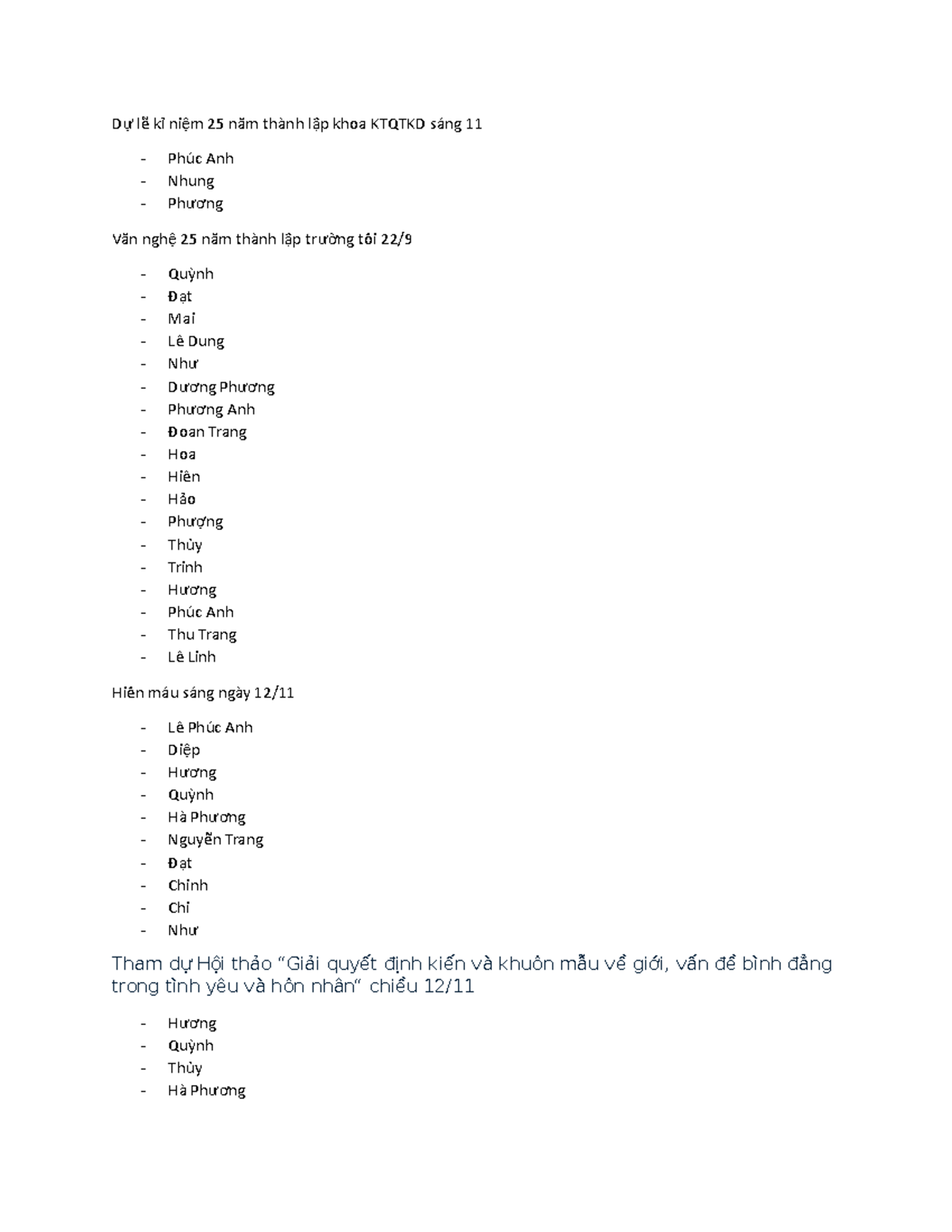 Dự lễ kỉ niệm 25 năm thành lập khoa Ktqtkd sáng 11 - D ự lễễ k ni m 25 năm thành l p khoa KTQTKD ...