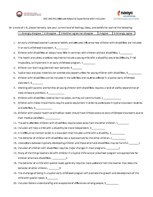 What My Attitude Self Assessment Likert Scale - ECE 260 My Attitude ...