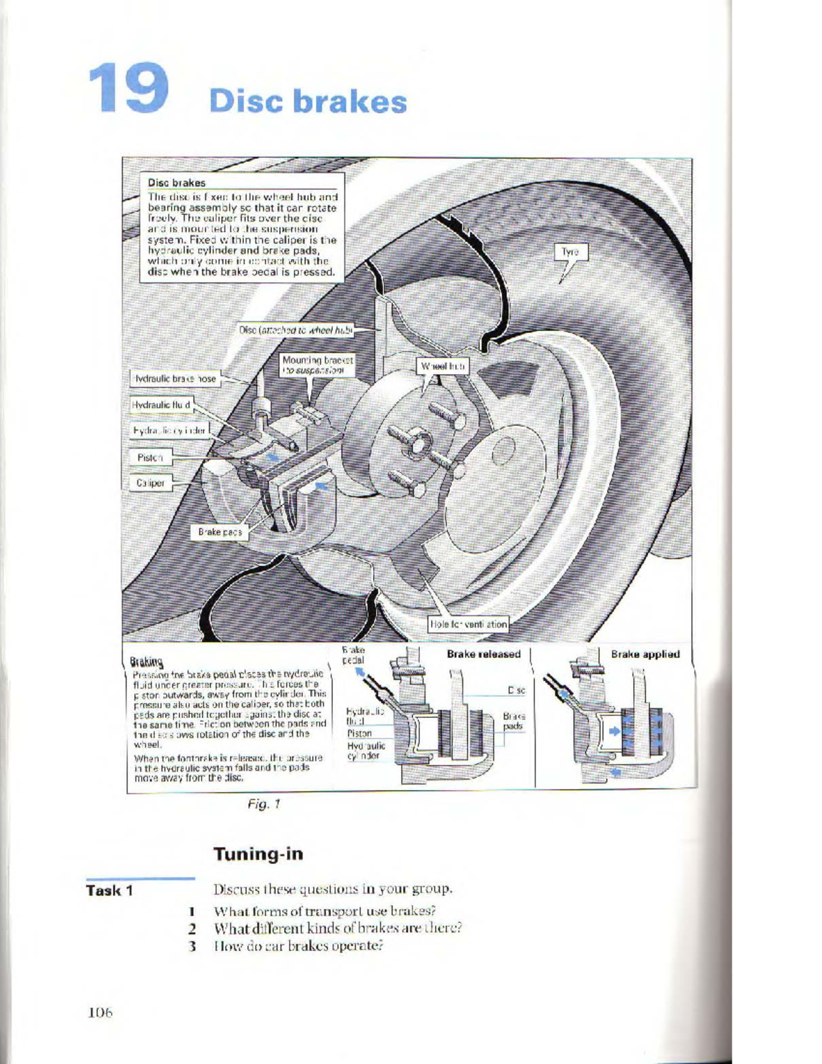 Disc brakes - Automotive Engineering - Studocu
