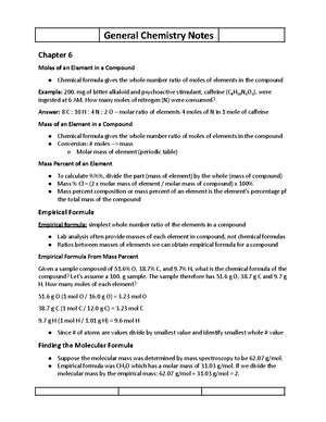 Chemistry lab report - Google Docs - Chemicals in Everyday Life: What ...