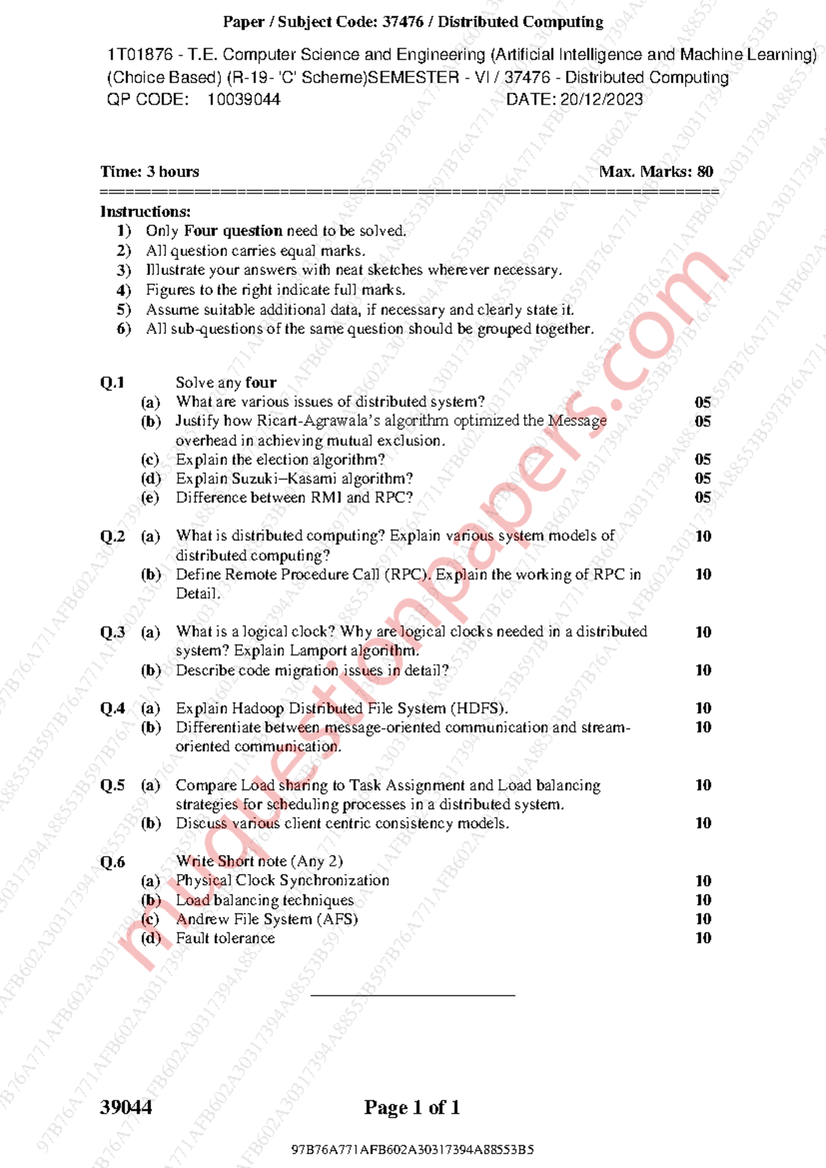 COMP 2023 DEC DC2 - - Studocu