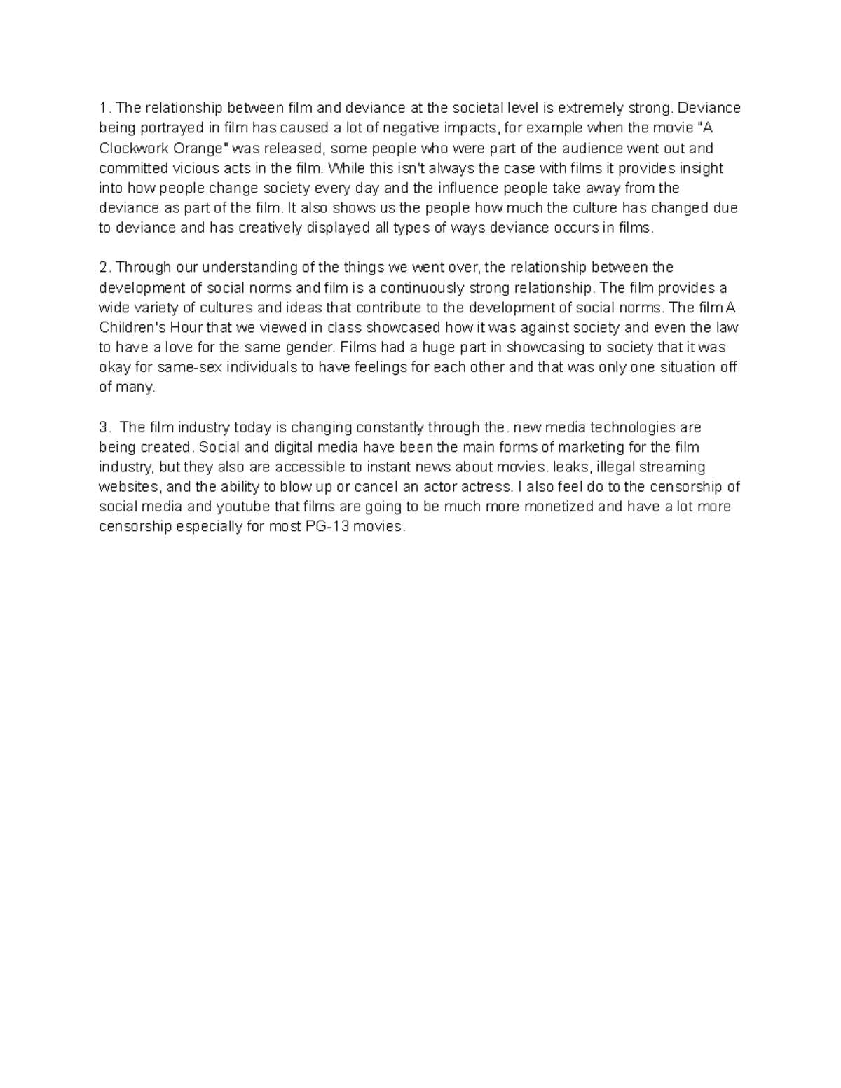 Children’s Hour - Film notes on Children's hour - The relationship ...