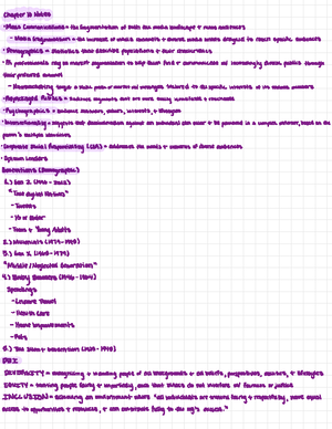 Chapter 1 Notes - Notes · Public Relations is different from journalism ...