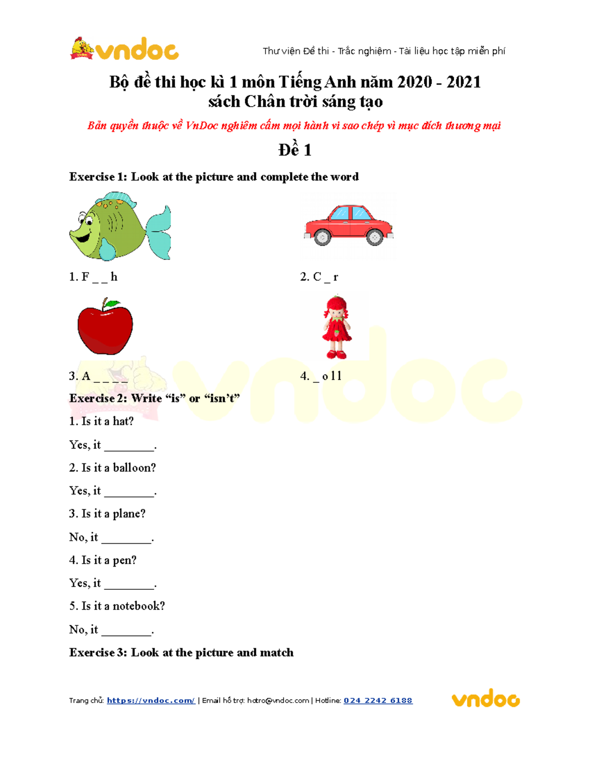 Bo de thi hoc ki 1 mon tieng anh sach chan troi sang tao - Bộ đề thi học kì 1 môn Tiếng Anh năm ...